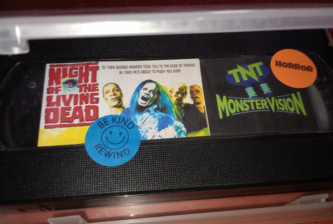 Joe Bob Briggs TNT Monstervision VHS Night of the Living Dead - Etsy