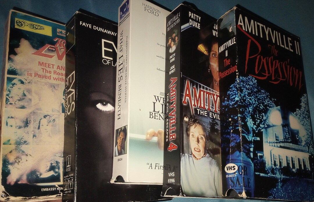 Horror Supernatural Lot VHS Fear No Evil Sci-fi AMITYVILLE II 4 Etc ...