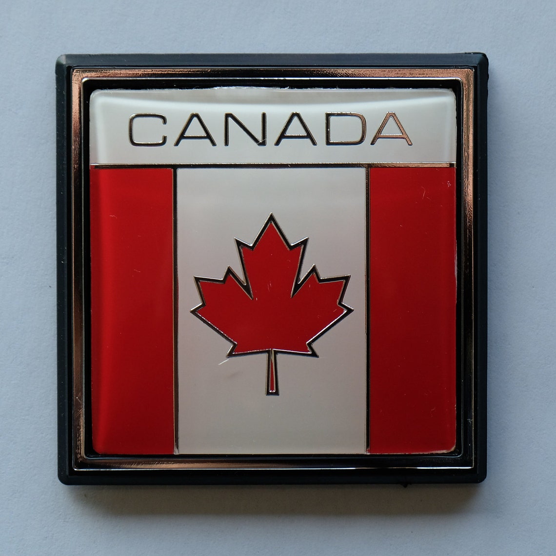 Car Badge National Flag Emblem Canada - Etsy