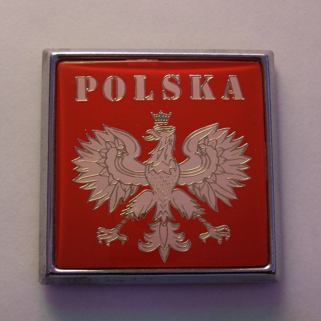 Car Badge National Flag Emblem - Poland Eagle - Etsy