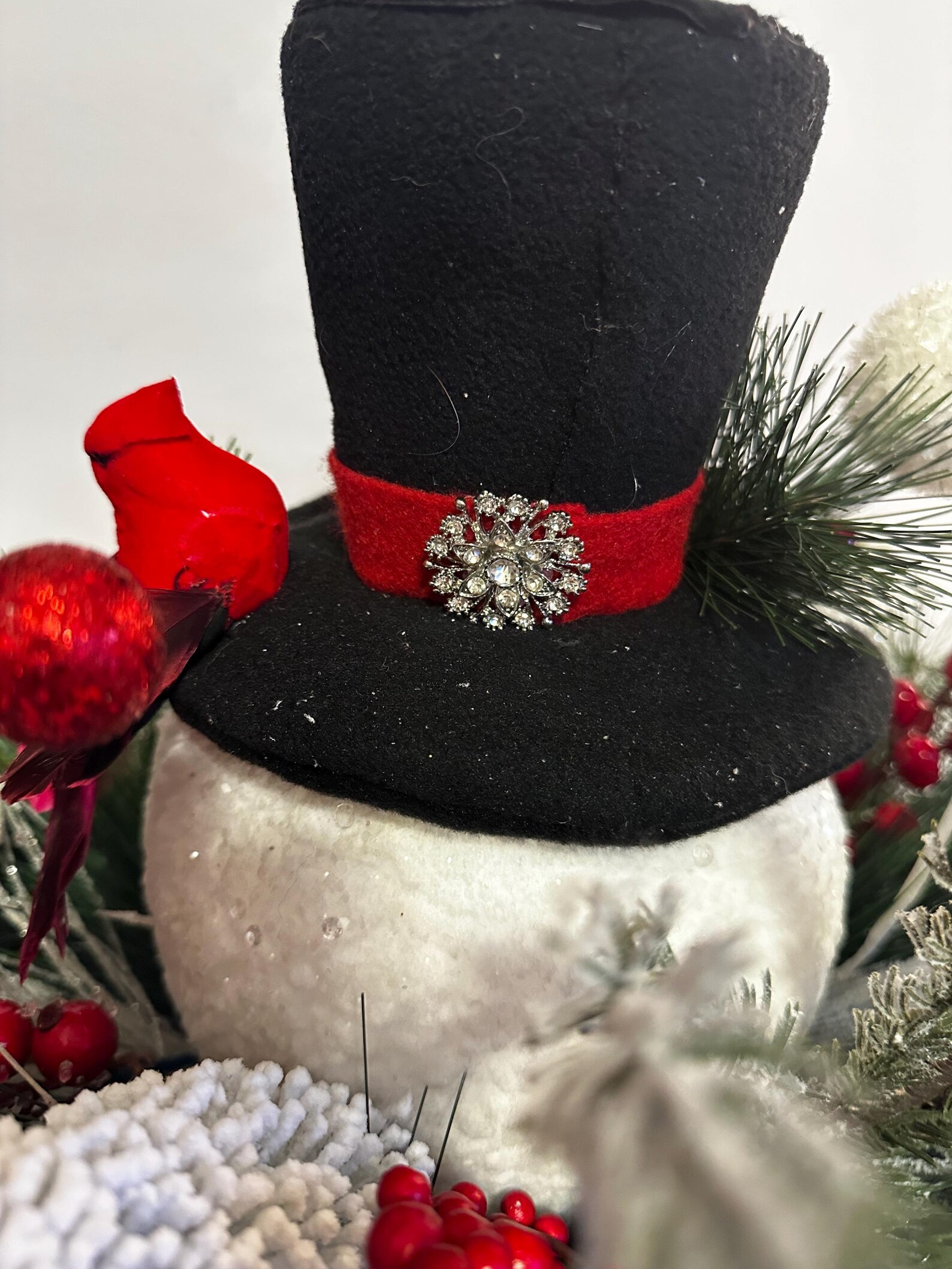 Snowman Centerpiece, Winter Table Decor Centerpiece, Snowman ...