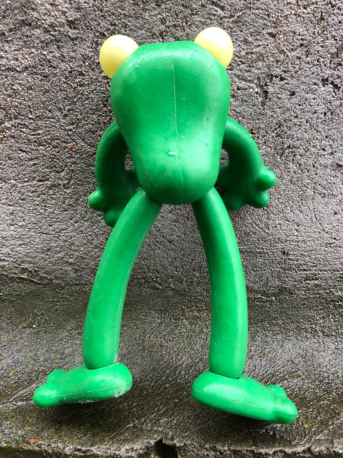 Vintage Rare Toy Green Toy Frog Toy Plastic Toad Soviet - Etsy