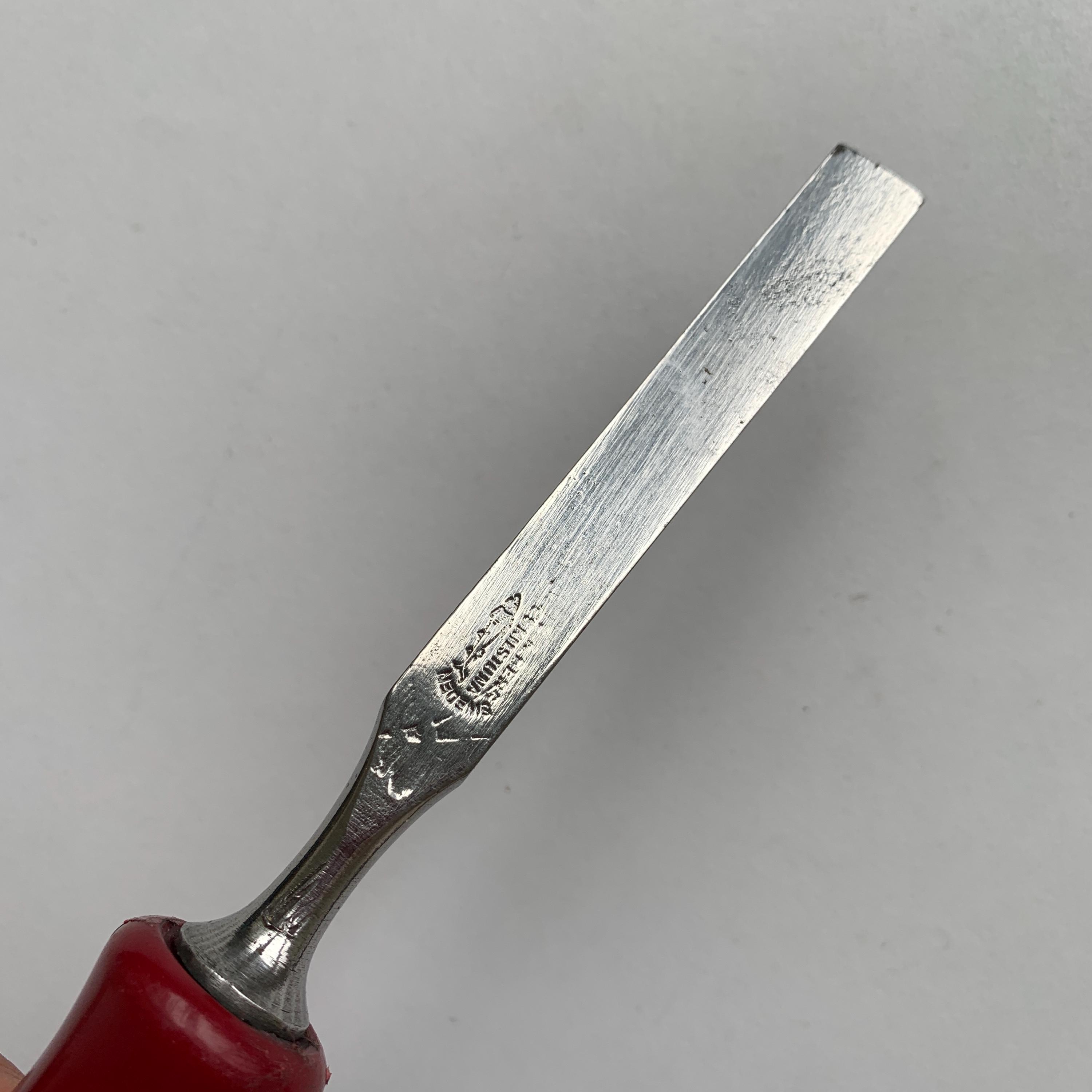 Vintage Carpentry Tool, EA Berg Eskilstuna Chisel, Wood Carving, Flat ...