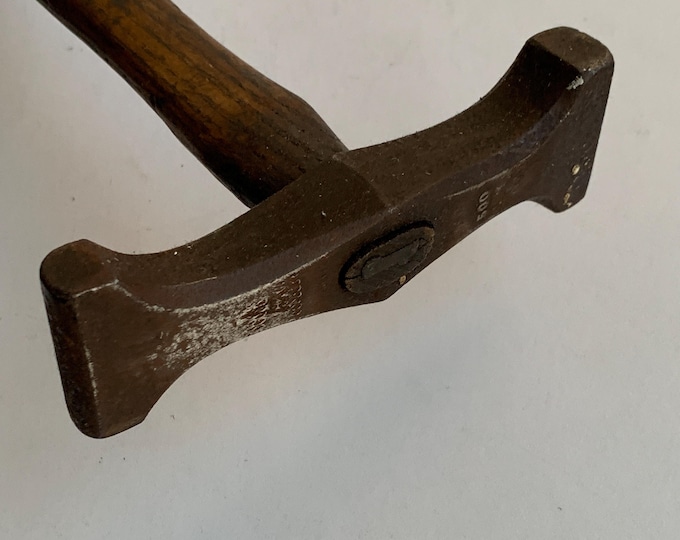 Vintage Craft Hammer, Chased Hammer, Rare Shaped Hammer, ACIER FONDU ...