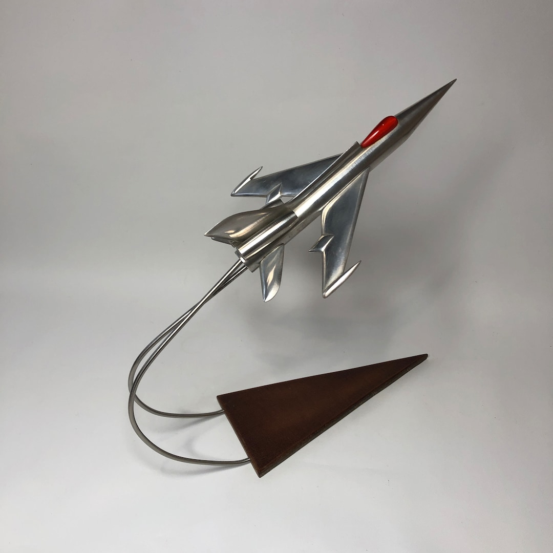 Vintage Airplane Model, Soviet Airplane, Tu-22 Bomber, Table Decor ...