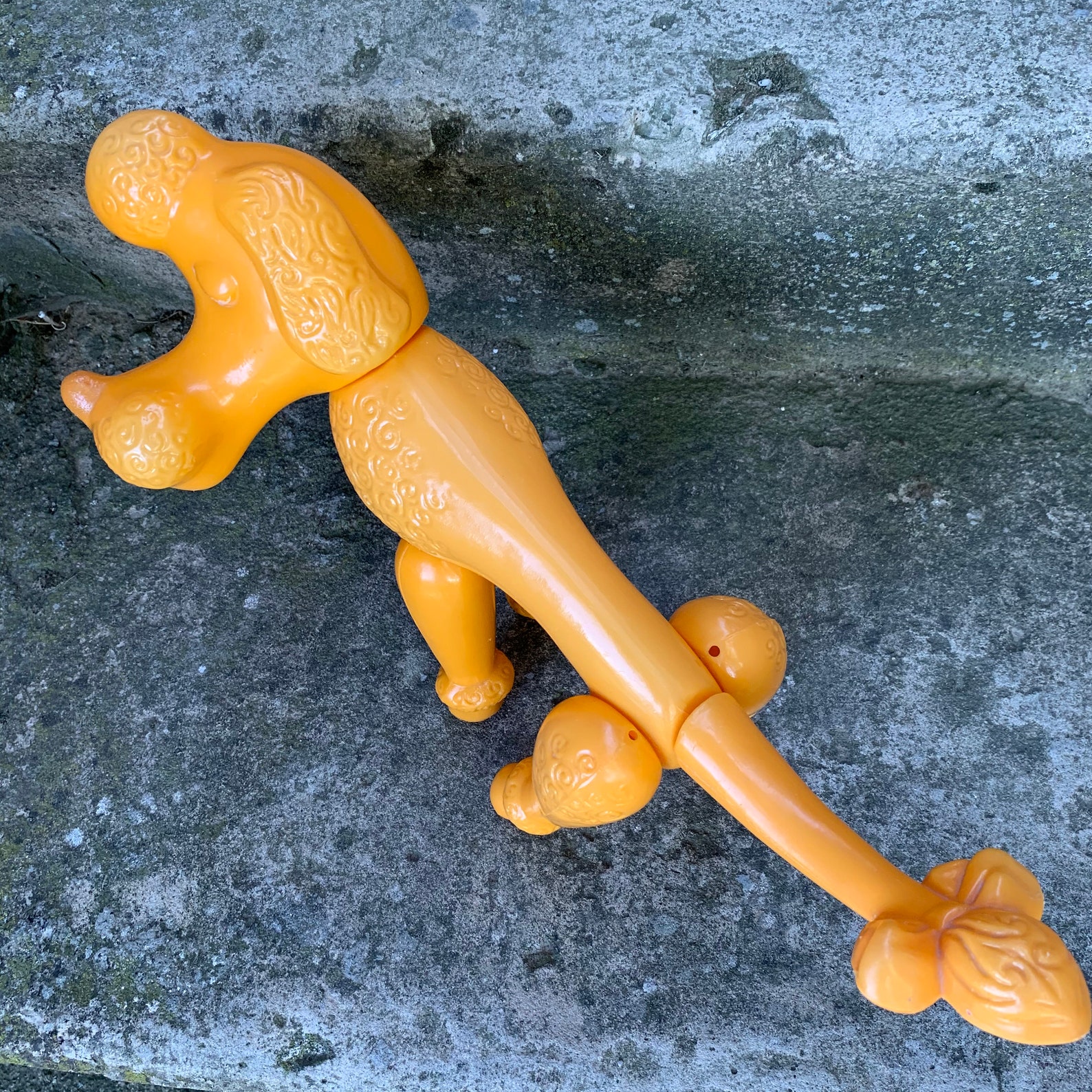 Soviet Plastic Toy poodle Vintage Toy of the | Etsy