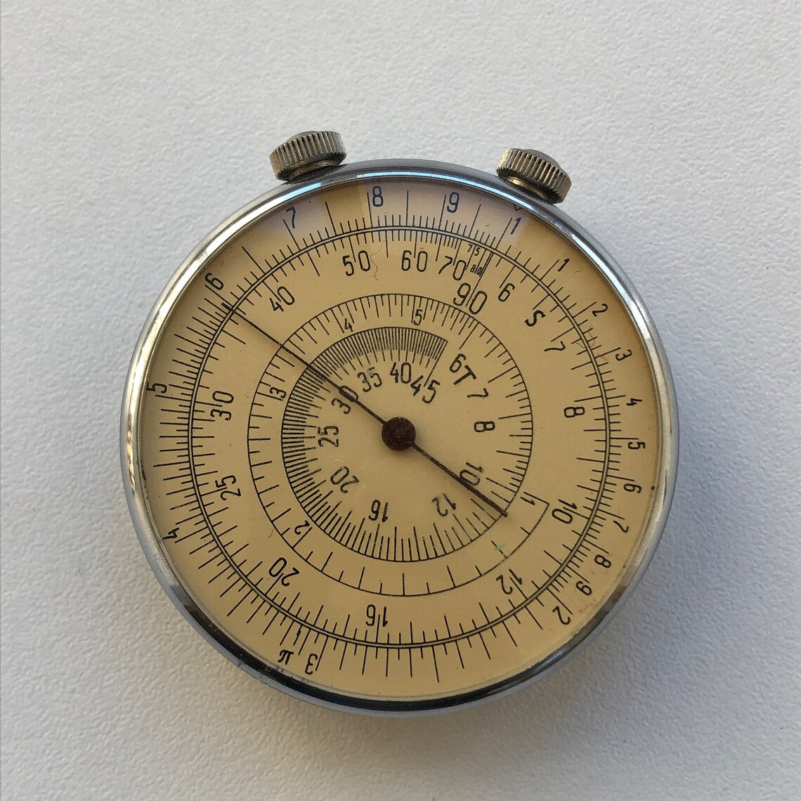 Vintage Calculating Ruler Circular Ruler KL-1 Calculating - Etsy
