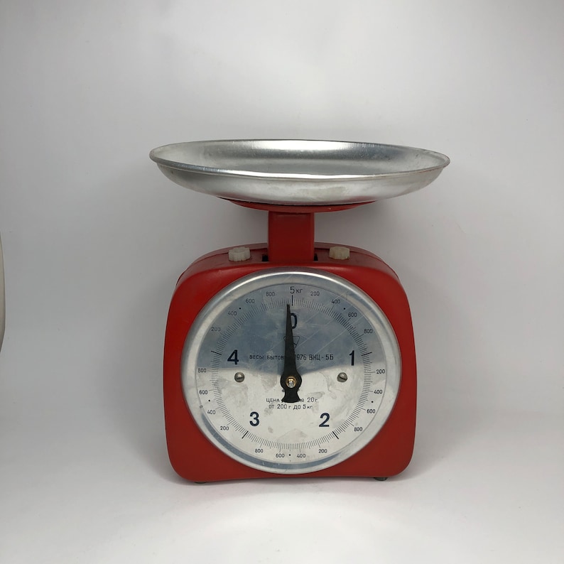Retro Kitchen Scales Soviet Household Scales Working Scales - Etsy