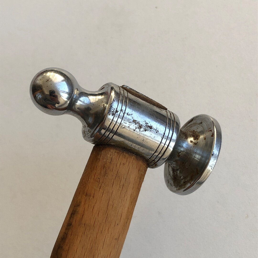 Vintage Craft Hammer, Chasing Hammer, Rare Shaped Hammer, Handmade ...