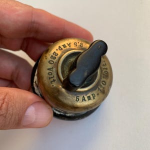Vintage Electrical Switch, Mechanical Switch, Rotary Switch, Electrical ...
