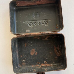Vintage Metal Box, Bosch, Car Light Box, Collector's Box, Storage Box ...