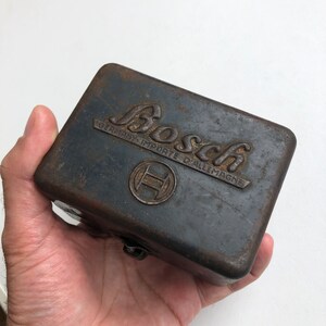 Vintage Metal Box Bosch Car Light Box Collector's Box - Etsy