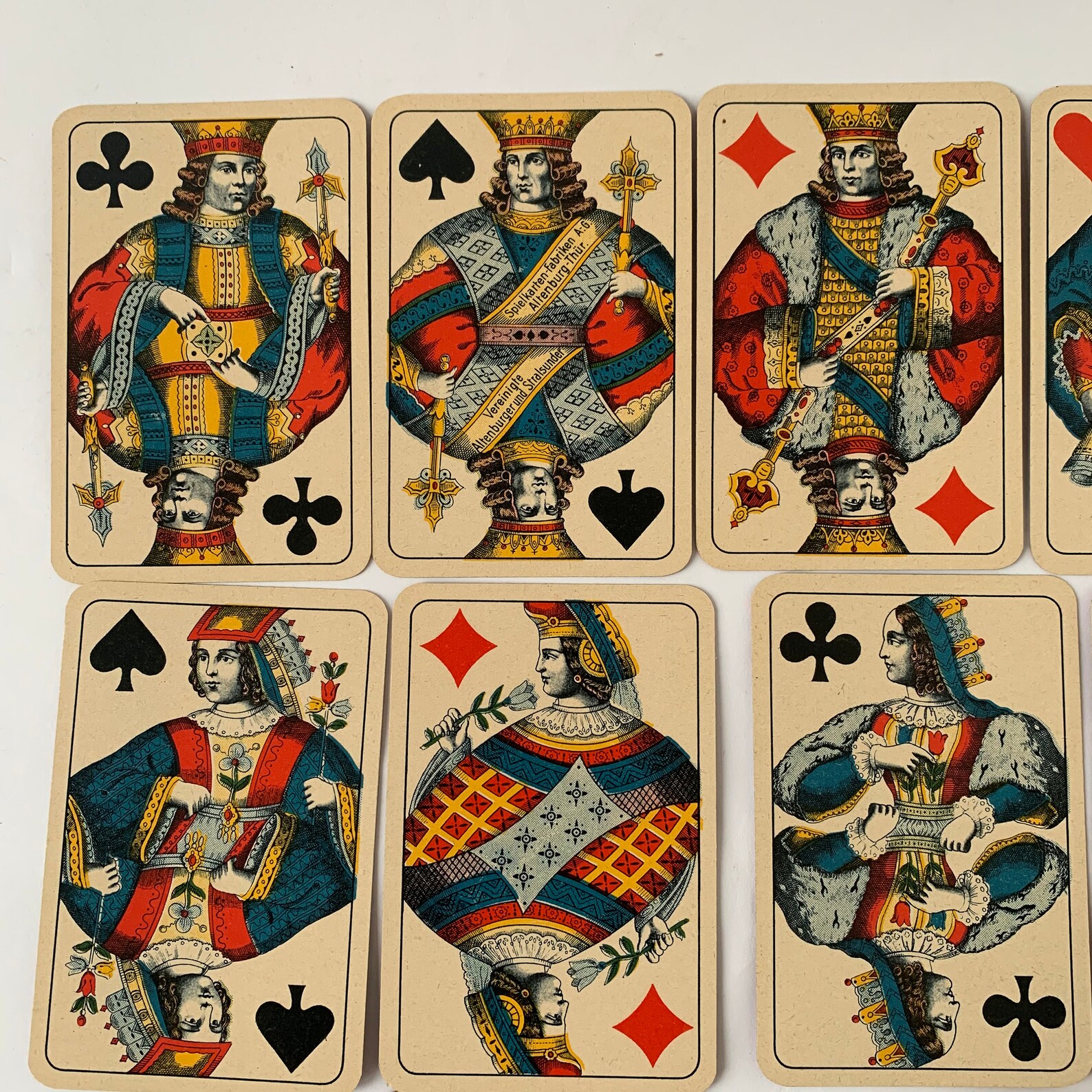 Vintage playing cards Germany VASS Altenburg ca. 1940 | Etsy