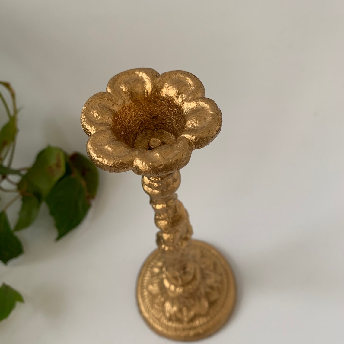 Soviet Souvenir Candlestick for One Candle, Table Decor, Decorative ...