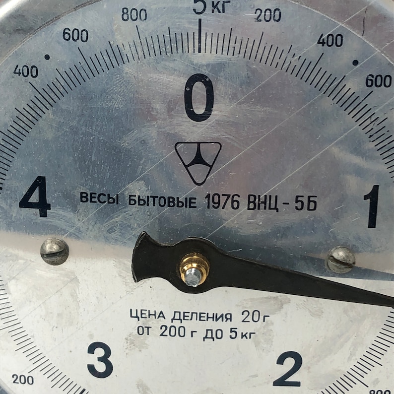 Retro Kitchen Scales, Soviet Household Scales, Working Scales, Metal ...
