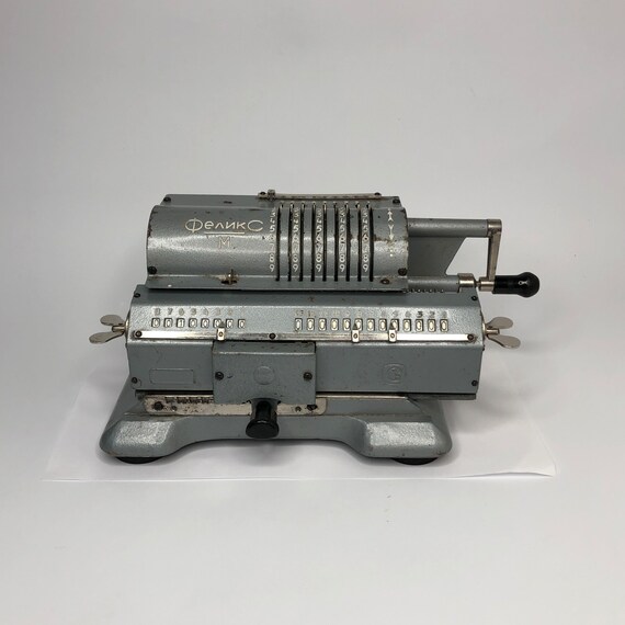Vintage Calculating Machine Soviet Arithmometer Felix - Etsy