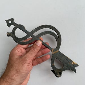 Vintage Arrow Sign, Bronze Arrow, Arrow Decor, Architectural Trophy ...