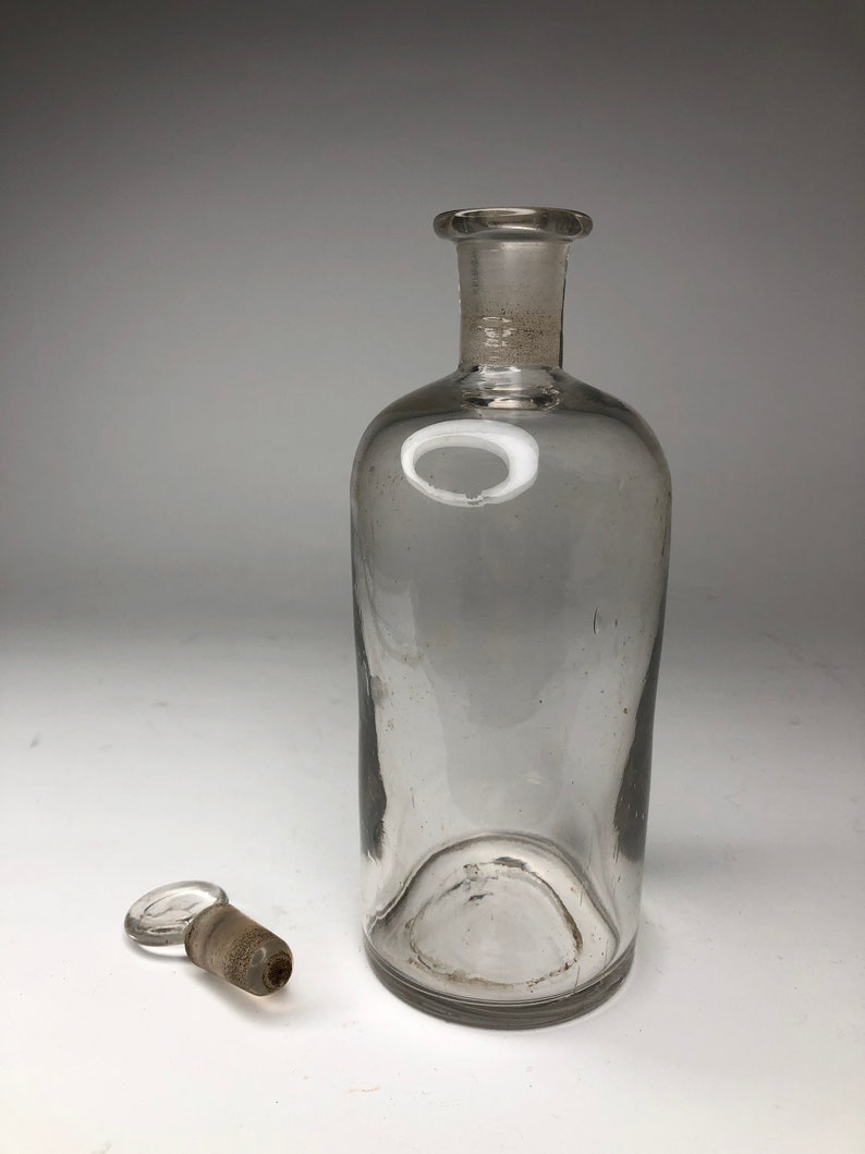 Vintage Pharmacy Jar Glass Jar Laboratory Jar Scientific | Etsy