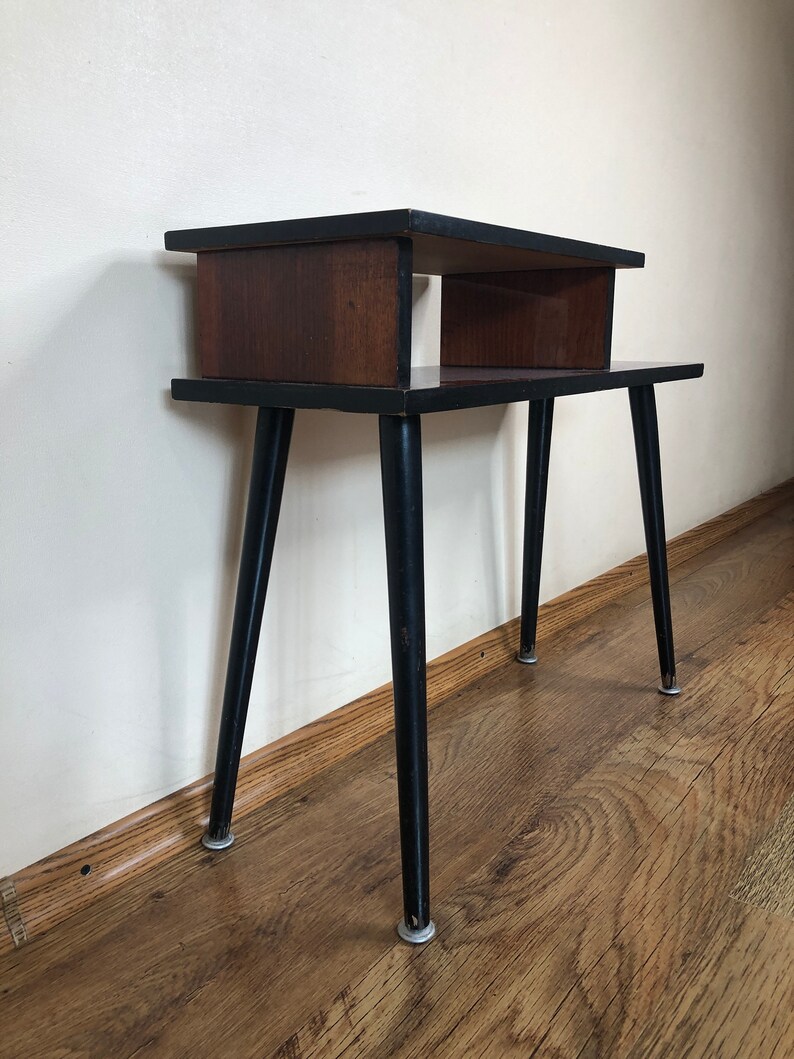 Retro Coffee Table Vintage Magazine Table Soviet Polished - Etsy