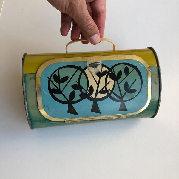Tin Lunch Box - Etsy