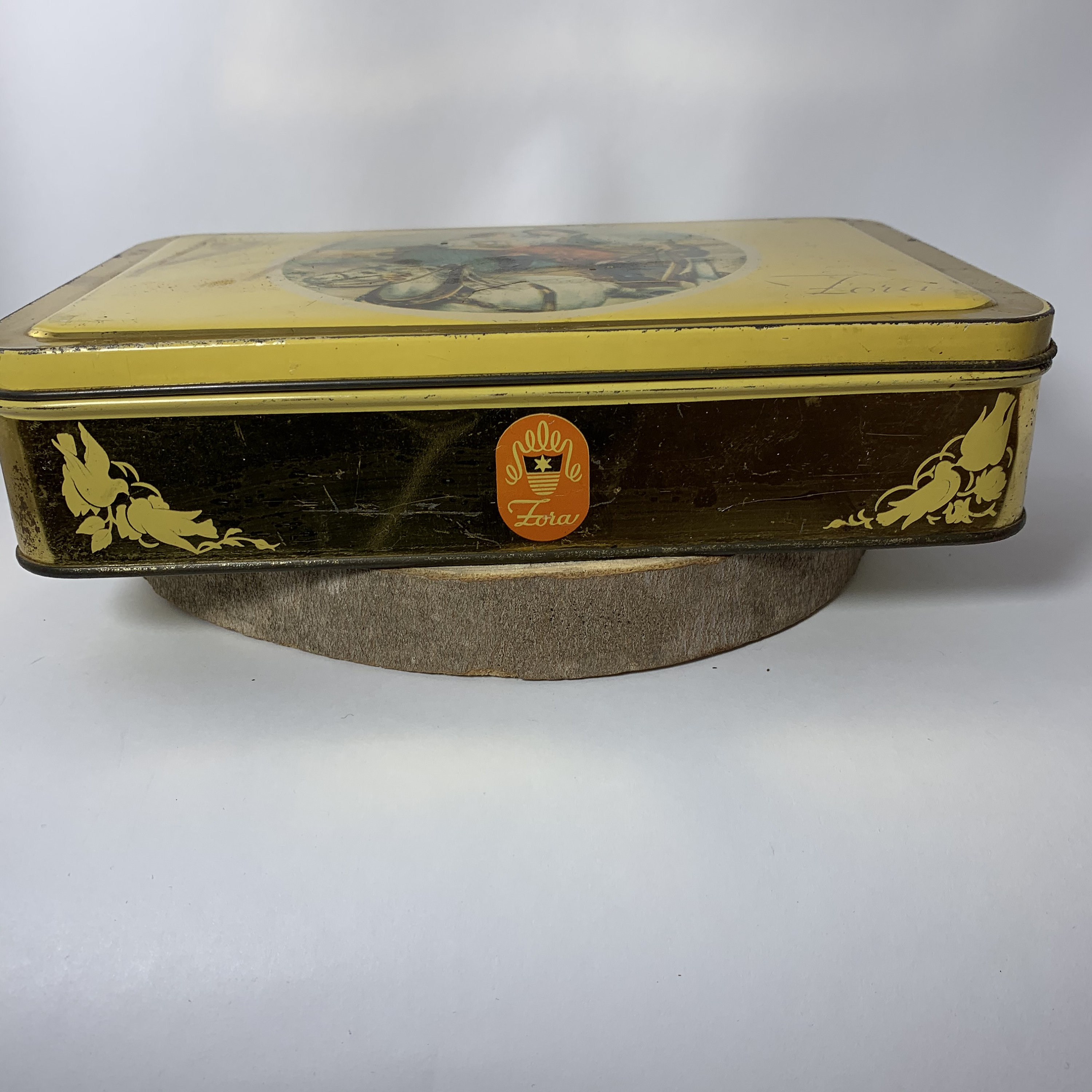 Large Vintage Candy Box 60s Candy Can Old Box Shabby Art | Etsy