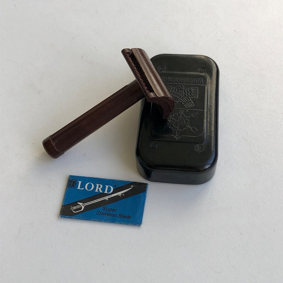 Vintage Razor, Soviet Carbolite Razor, Road Razor, Reusable Razor, Men ...
