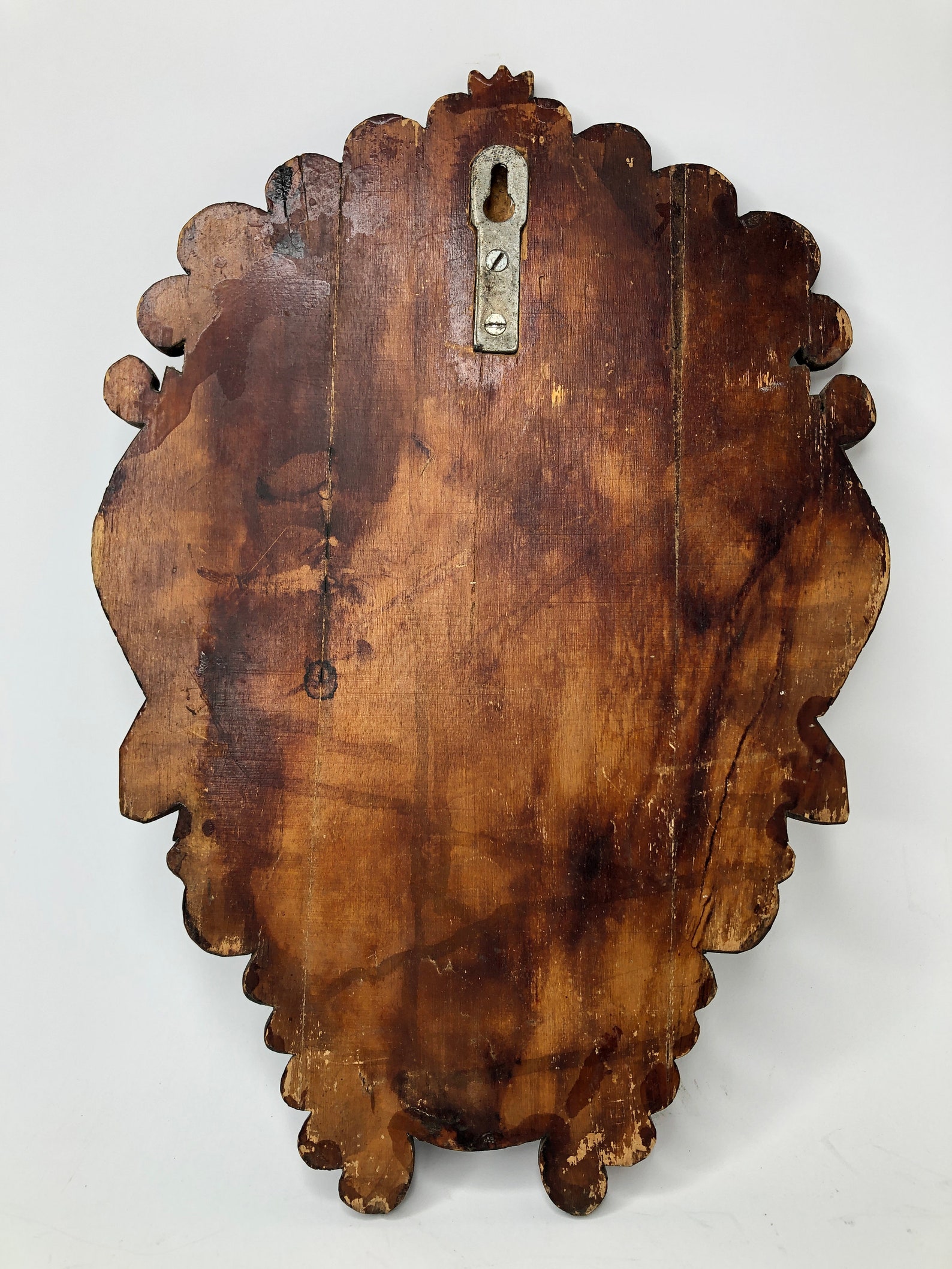 Vintage Wood Mask Large Wall Mask Carved Mask Wall Decor - Etsy