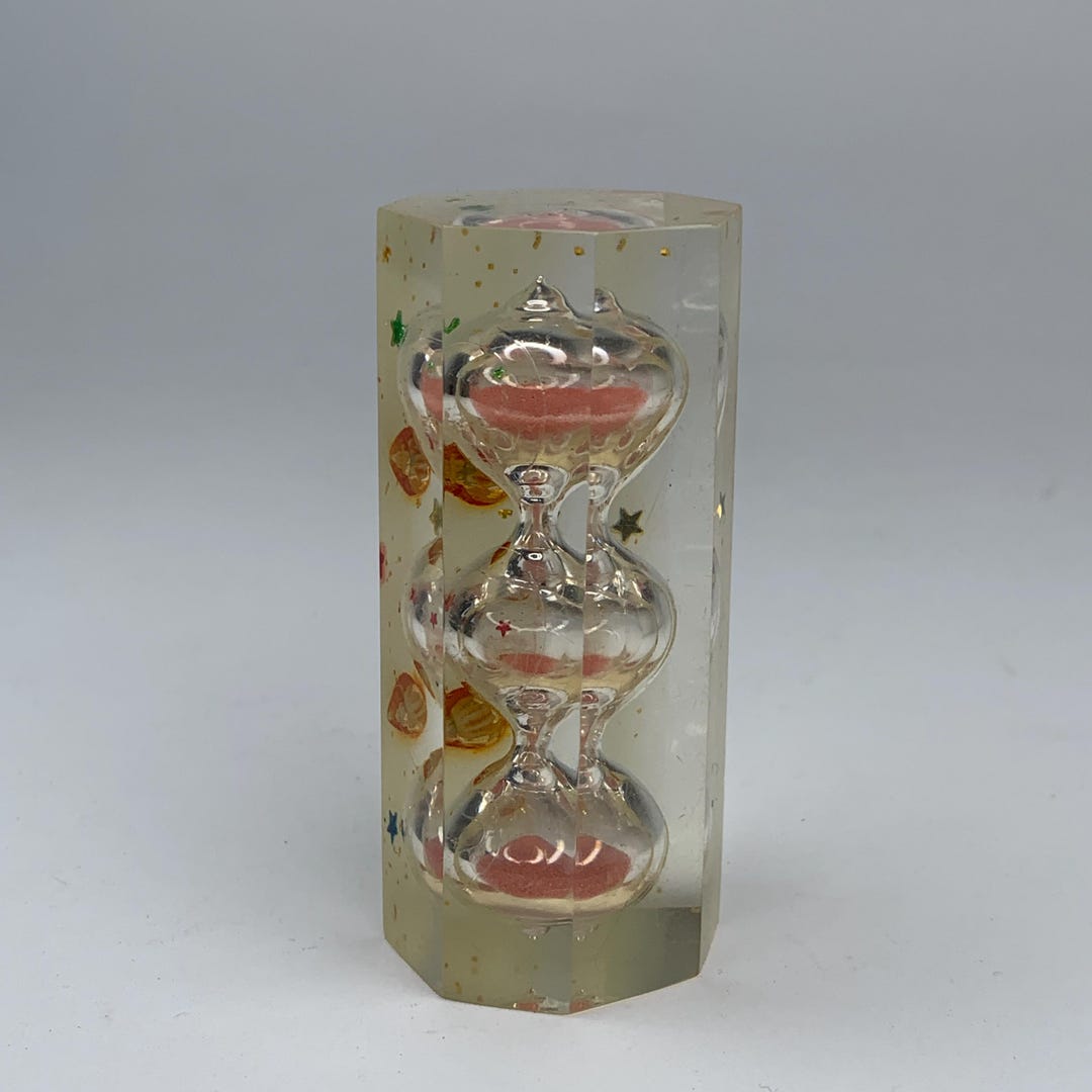Vintage Hourglass, Soviet Hourglass, Handmade, Miniature Hourglass, 72 ...