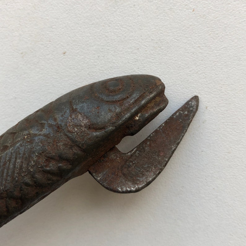 Vintage Fish Opener, Soviet Can Opener, Cast Iron Fish, Rare Opener ...