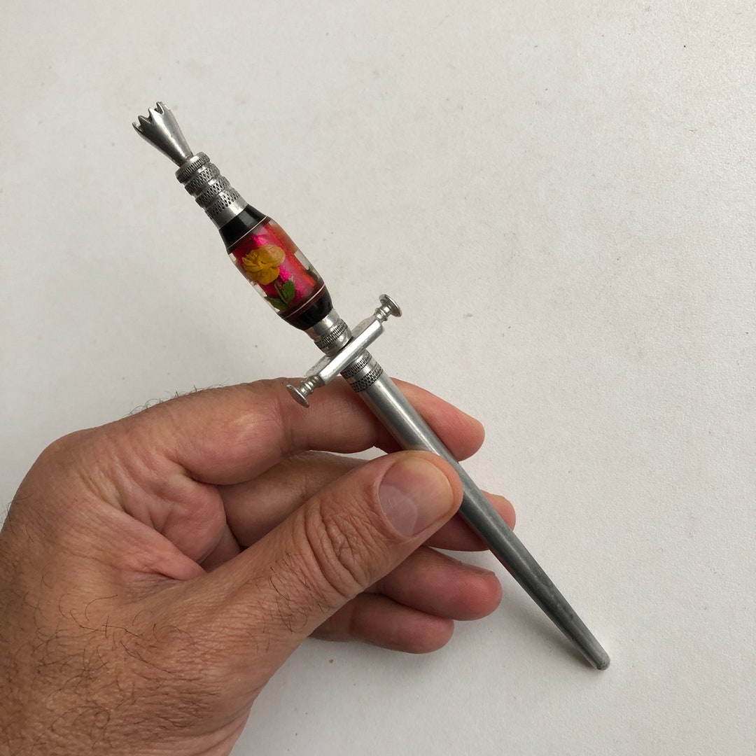 Vintage Writing Pen, Miniature Sword, Soviet Writing Pen, Souvenir Pen ...
