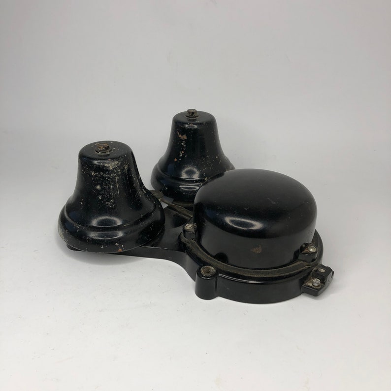 Vintage Alarm School Bell Fire Alarm Electric Wall Bell - Etsy