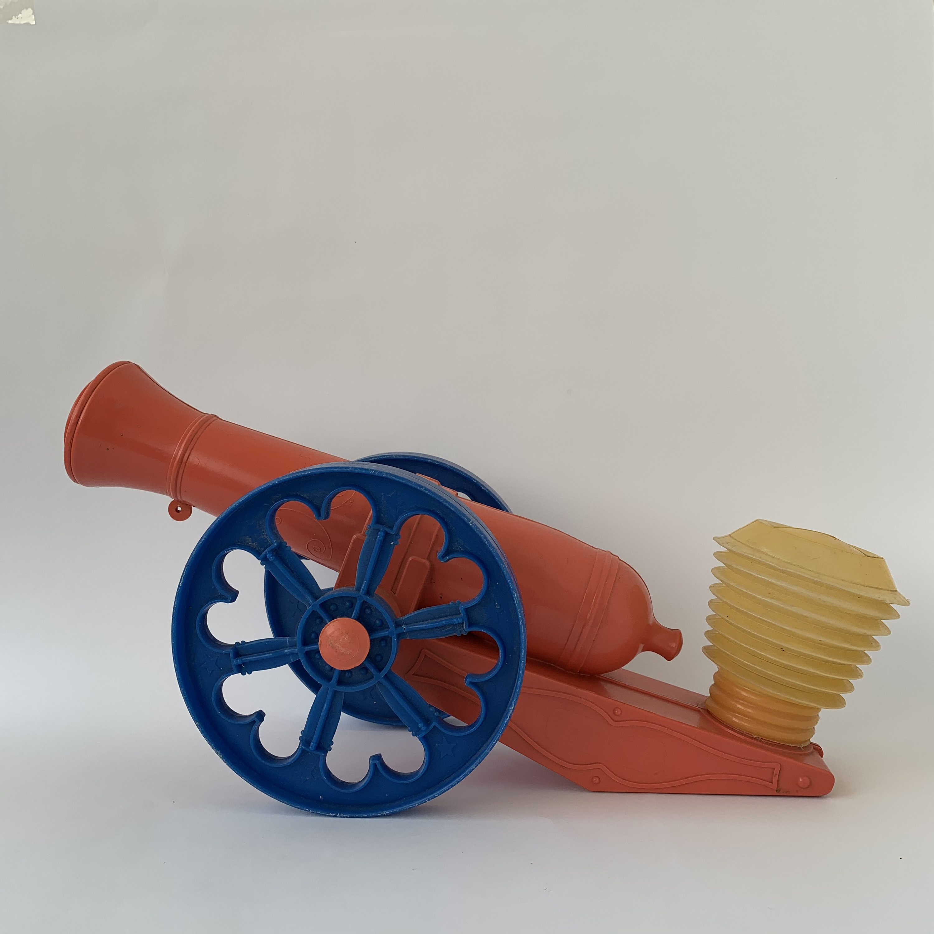 Large Vintage Toy Cannon, Soviet Plastic Cannon, Toy Cannon, Rare Toy ...