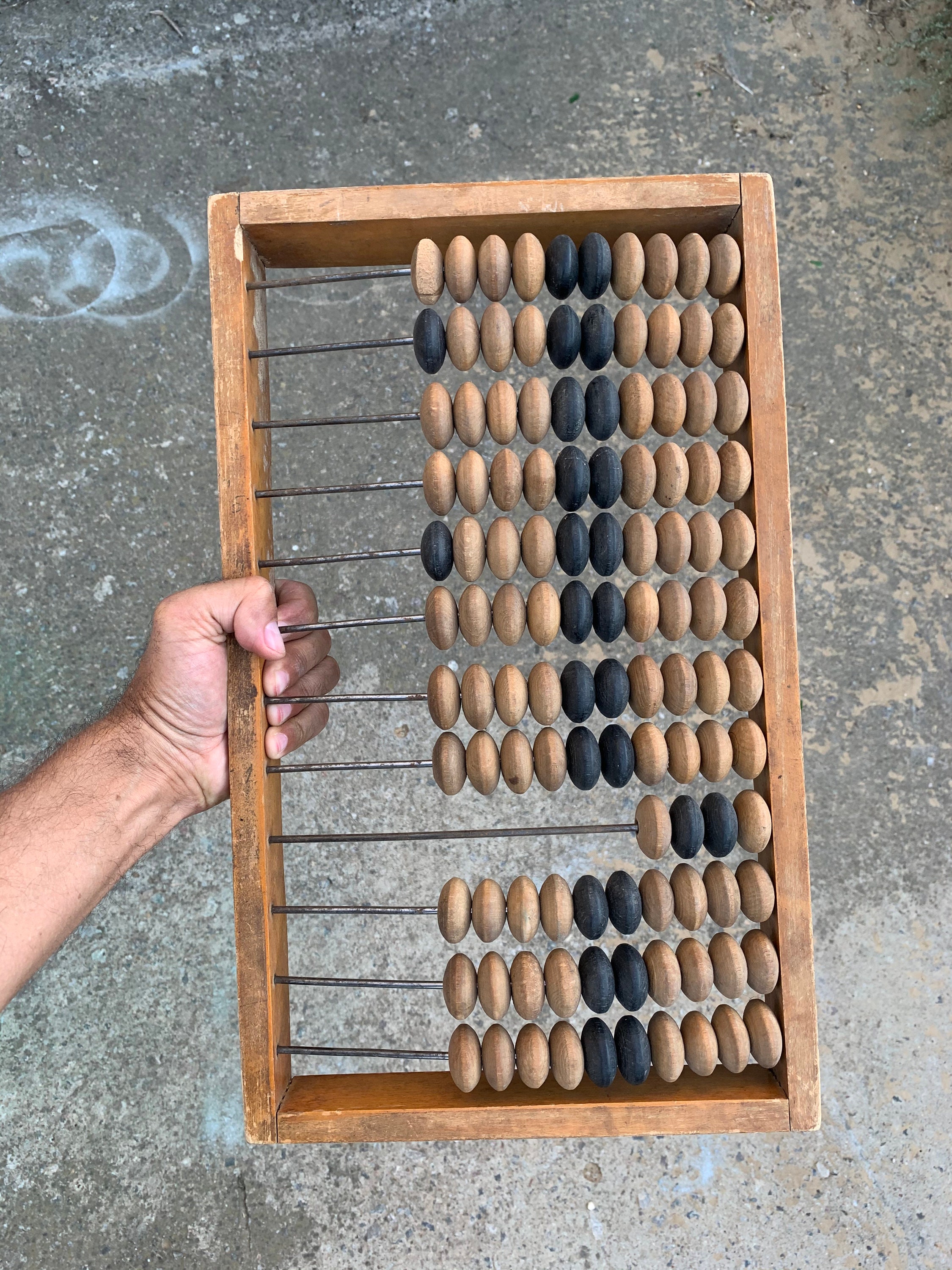 Große Vintage Abakus Holz Abakus sowjetischen Abakus | Etsy