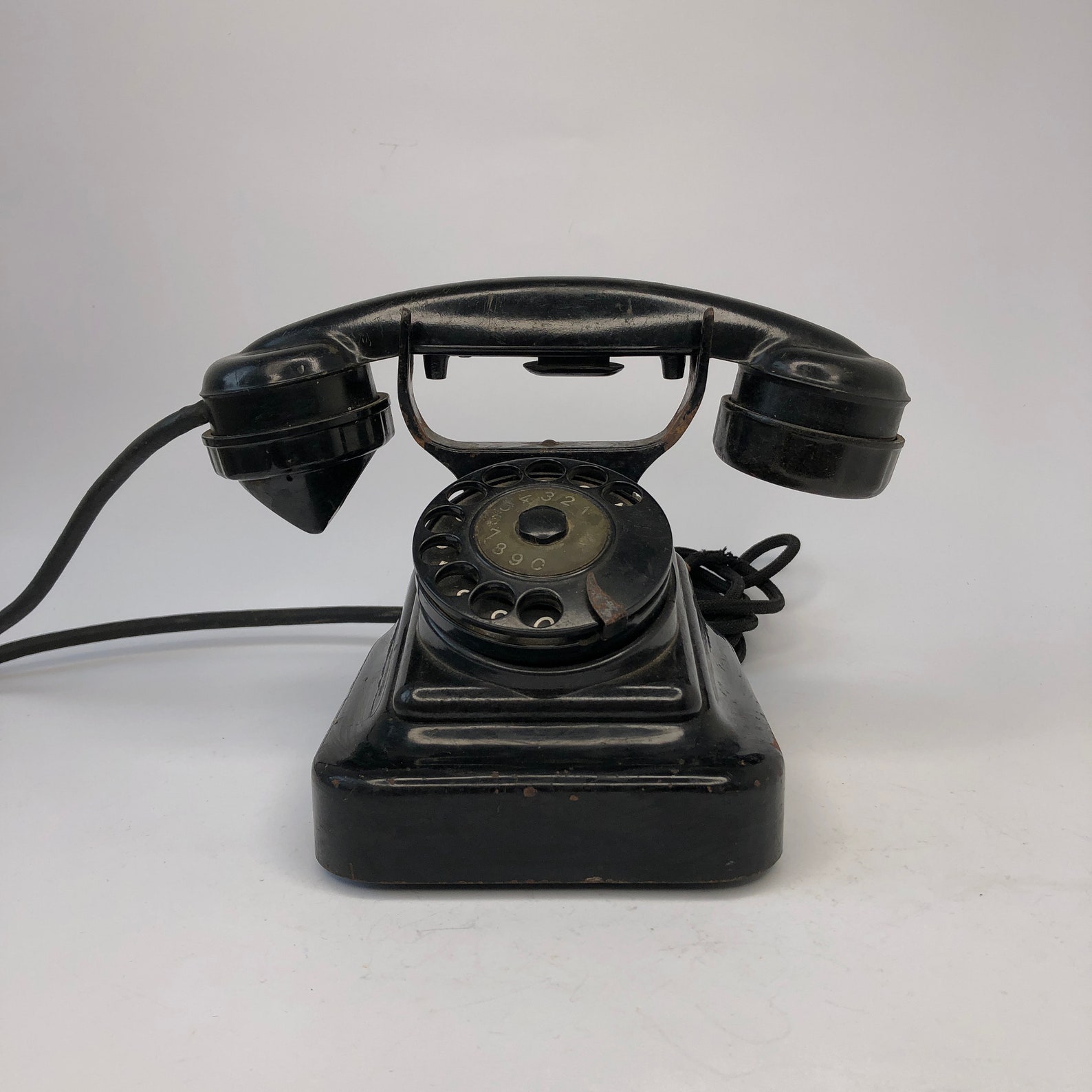 Vintage Rotary Telephone Soviet Desk Phone Rotary Dial | Etsy