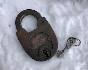 Craft Supplies & Tools Home Improvement Vintage Soviet Padlock Old lock ...