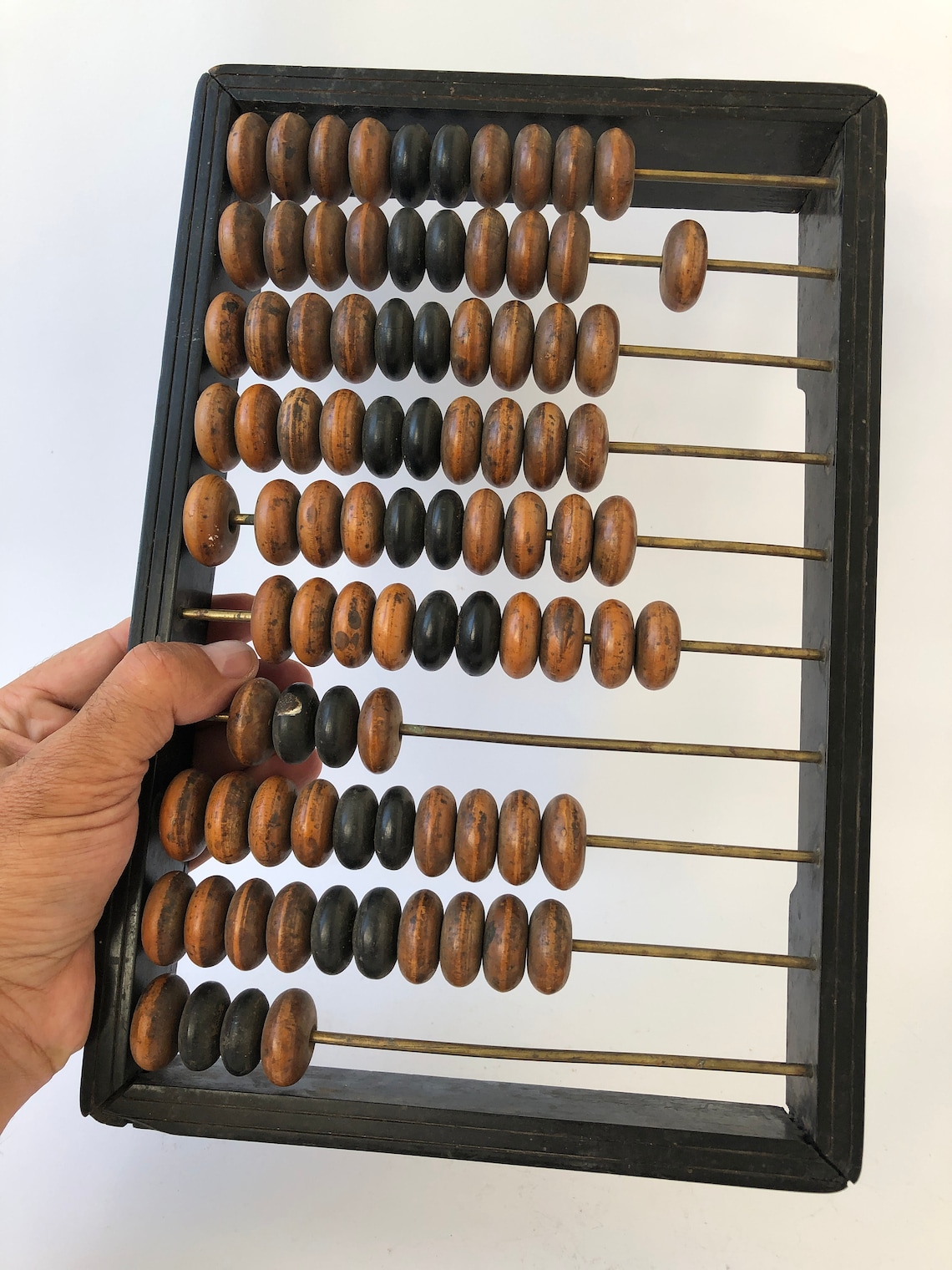 Antique Wooden Abacus Rare Wooden Abacus Abacus 1920 | Etsy