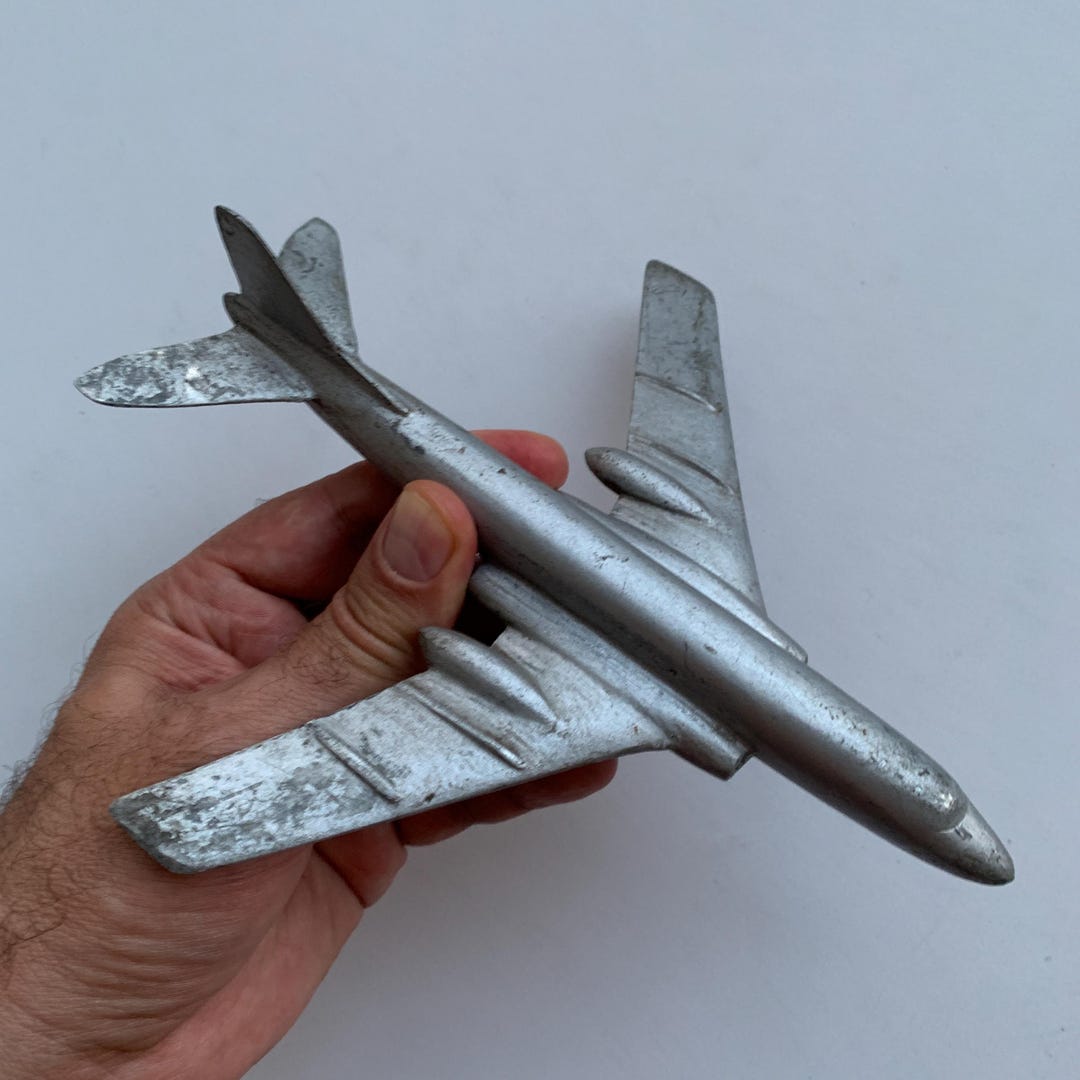 Vintage Toy Airplane, TU-104 Airplane Model, Collectible Model, Old Toy ...