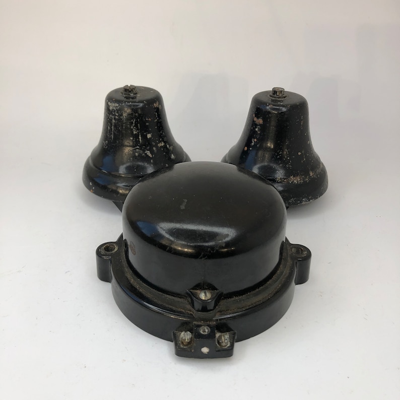Vintage Alarm, School Bell, Fire Alarm, Electric Wall Bell, Industrial ...