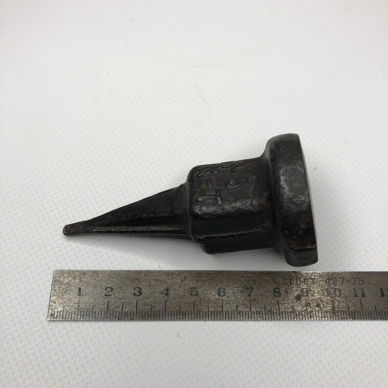 Vintage Craft Tool Miniature Anvil Soviet Tool Scythe | Etsy