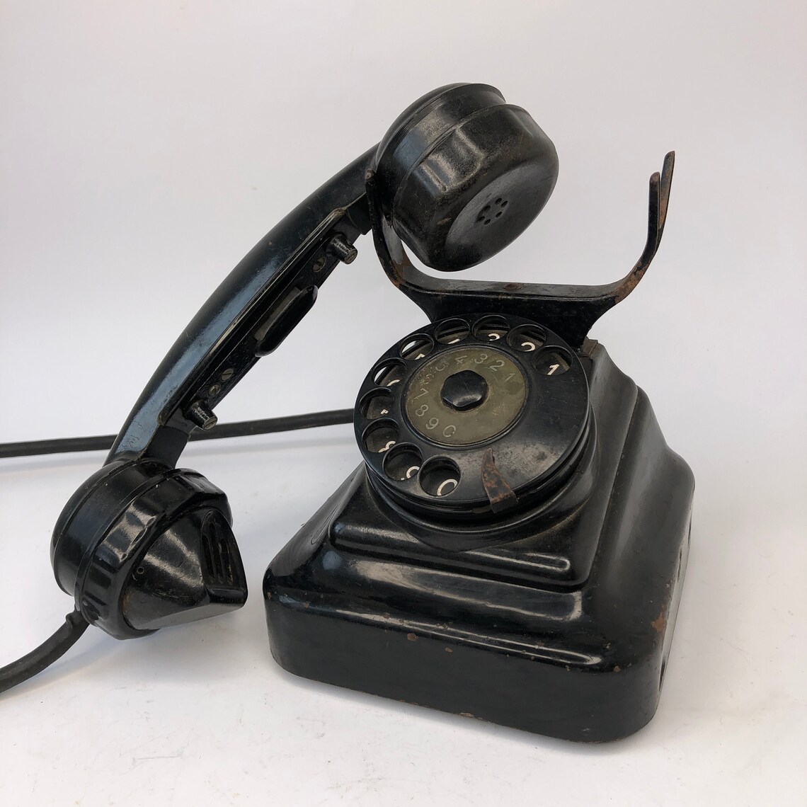 Vintage Rotary Telephone Soviet Desk Phone Rotary Dial - Etsy