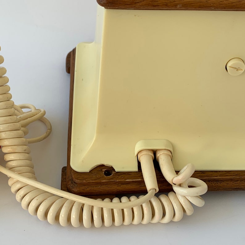 Vintage Telephone Ivory Retro Model Rarity Rotary Dial | Etsy