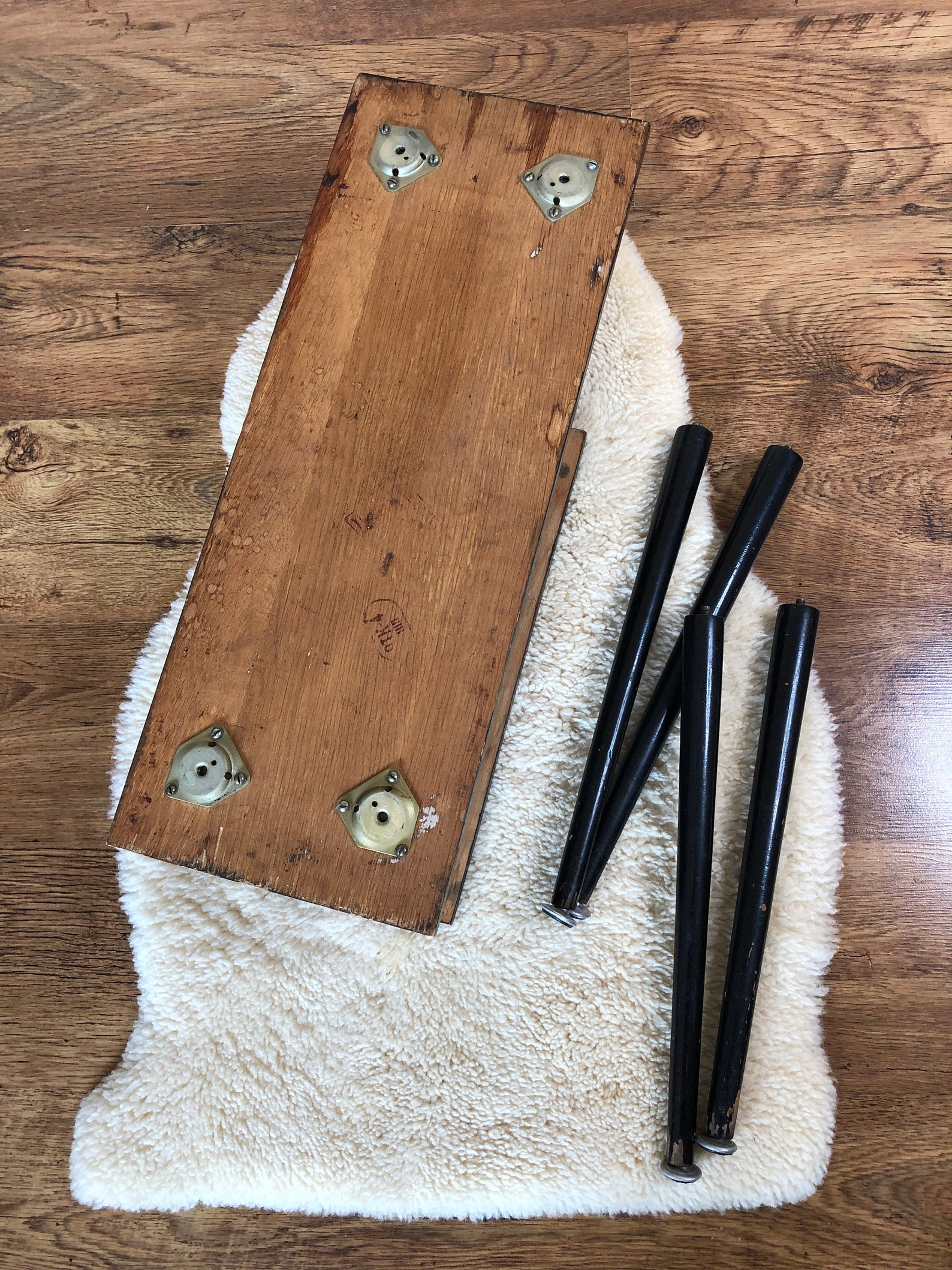 Retro Coffee Table Vintage Magazine Table Soviet Polished - Etsy