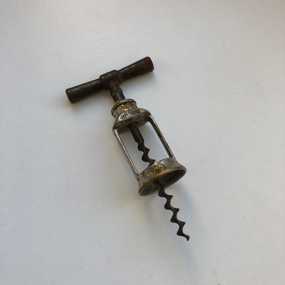 Rare German Corkscrew "solon", D.R.G.M. # 152 004, Antique Corkscrew ...