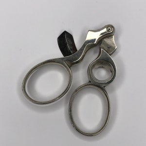 Antique Cigar Scissors, Guillotine-scissors, Pocket Cigar Scissors ...