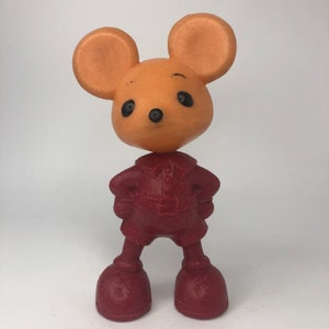 Vintage Mouse Toy, Soviet Plastic Toy, Rare Toy, Plastic Mouse, USSR ...