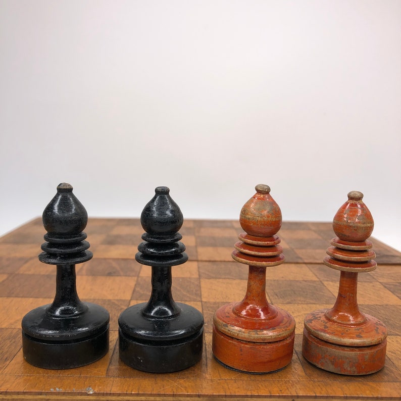 Antique Chess, Soviet Chess, Chess Set, Wooden Chess, USSR Chess 1950 ...