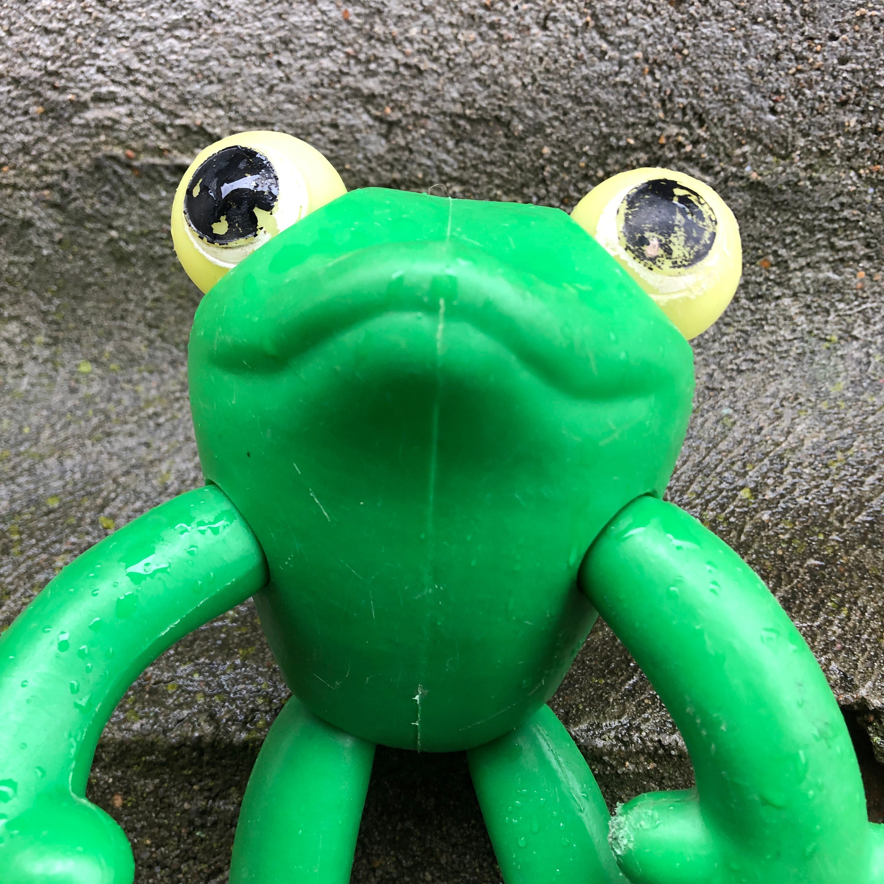 Figurines & Knick Knacks Vintage Toy Frog Toad Soviet USSR Green ...