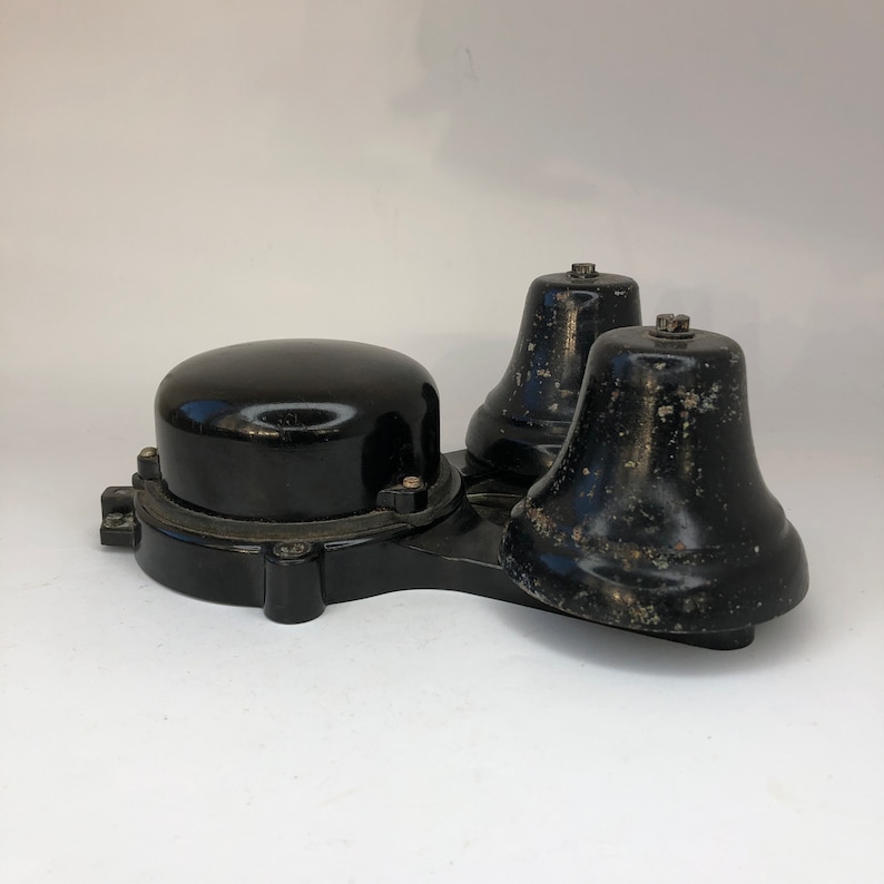 Vintage Alarm School Bell Fire Alarm Electric Wall Bell - Etsy