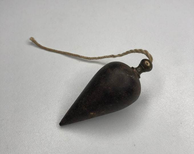 Antique Plumb Bob, Iron Plumb Bob, Construction Tool, Craft Tool ...