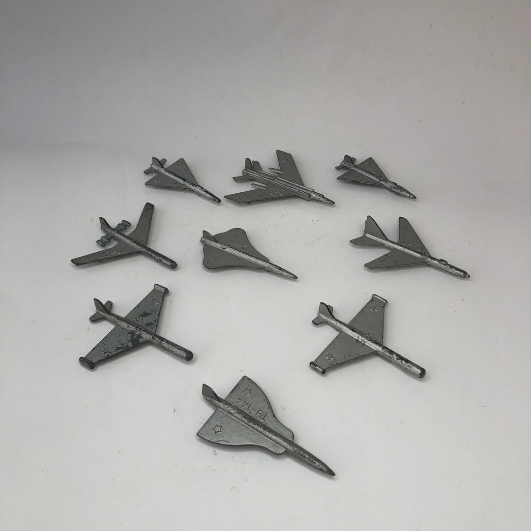 Vintage Airplane Toy, Airplane Models, Military Airplane, Soviet Metal ...
